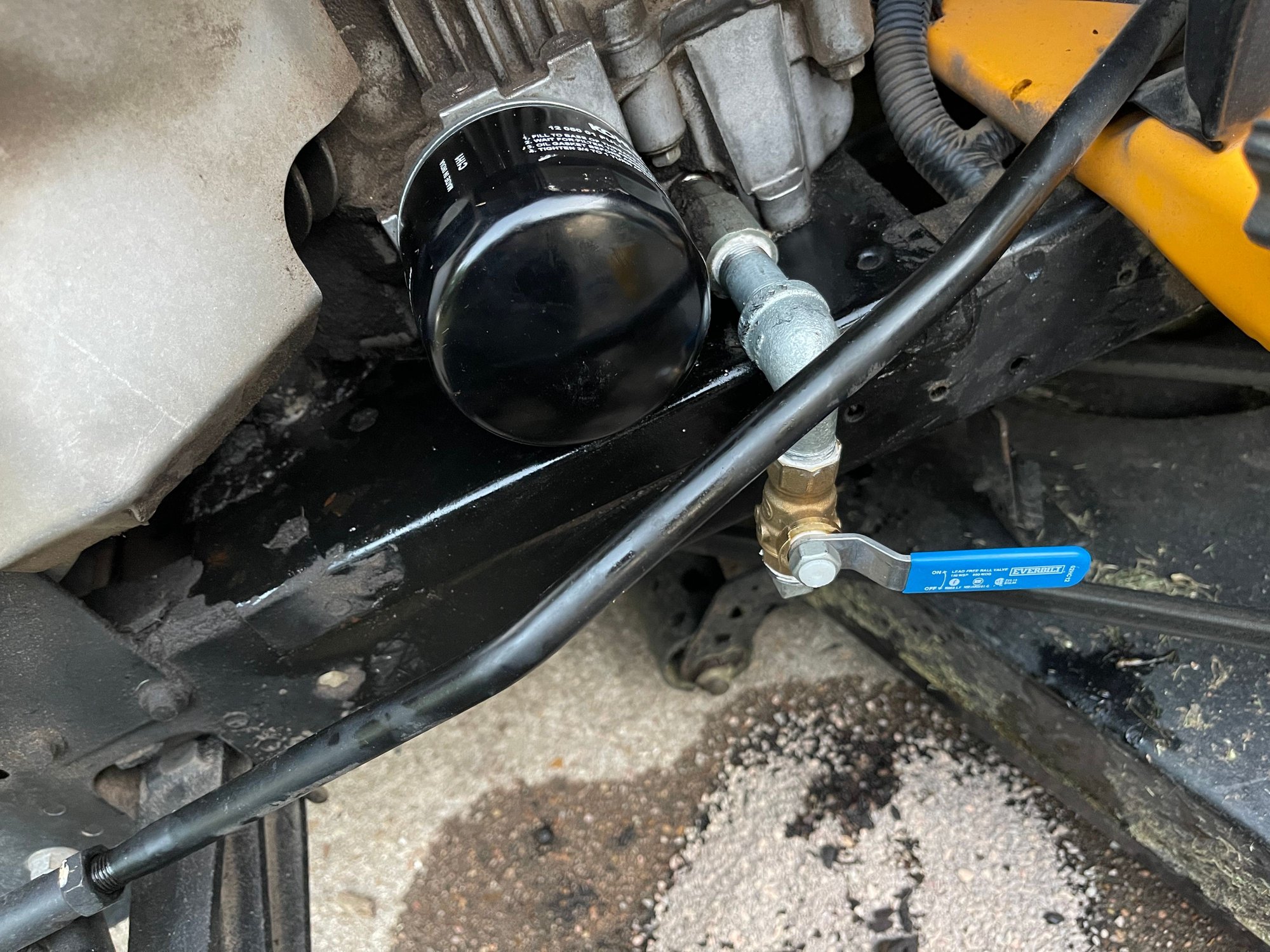 Kohler oil drain modification - DoItYourself.com Community Forums