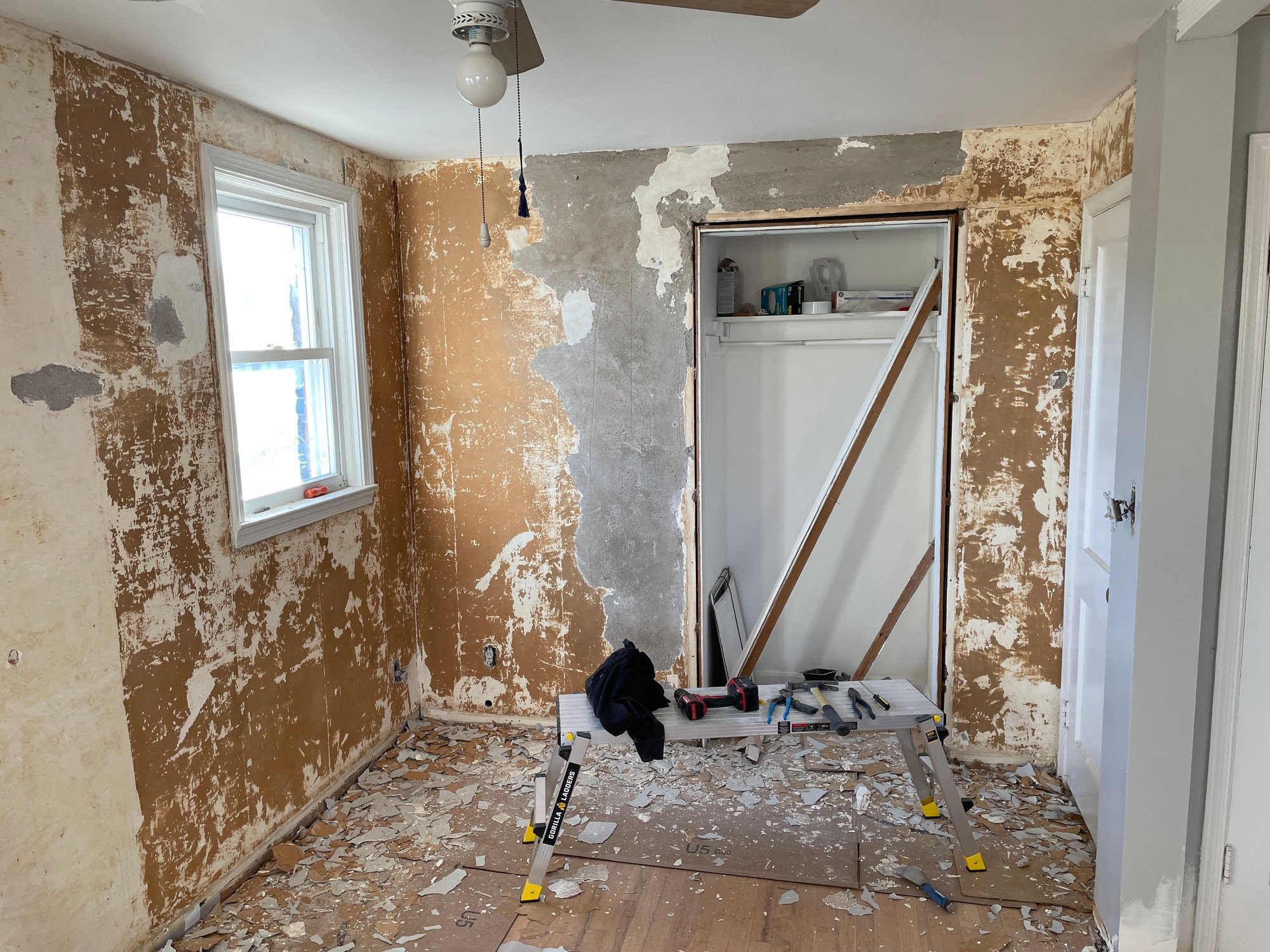 Need advice on old ceiling & wall repairs - DoItYourself.com Community ...