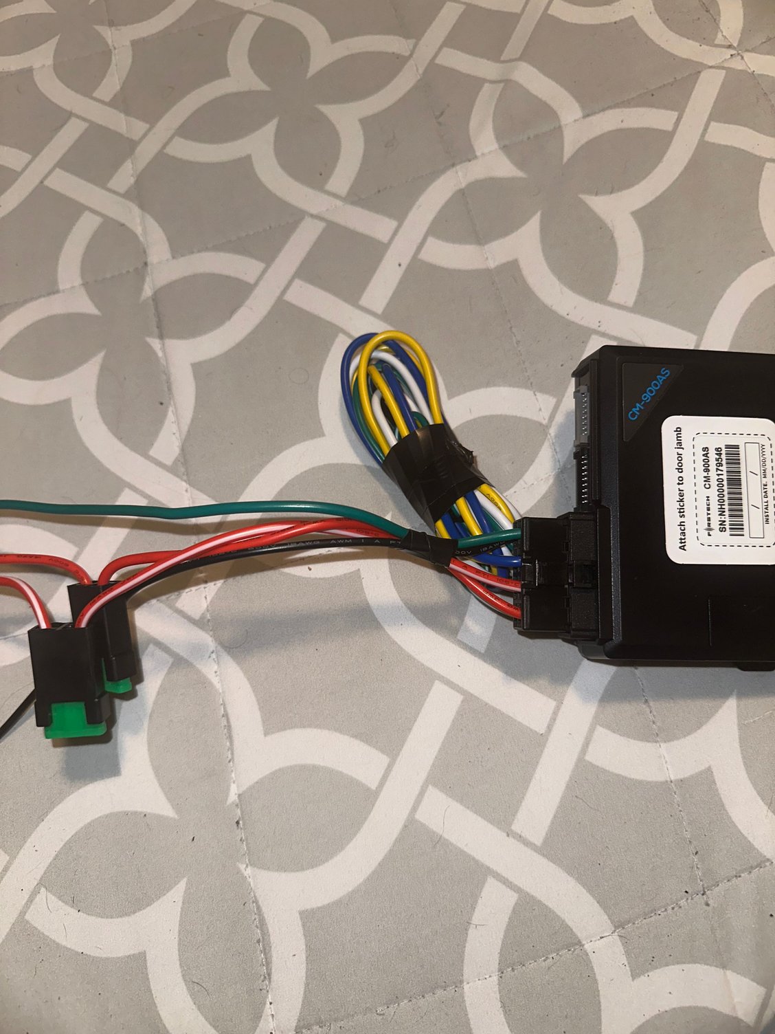 Remote Starter install compustar cm900 and blade Al - DoItYourself.com ...