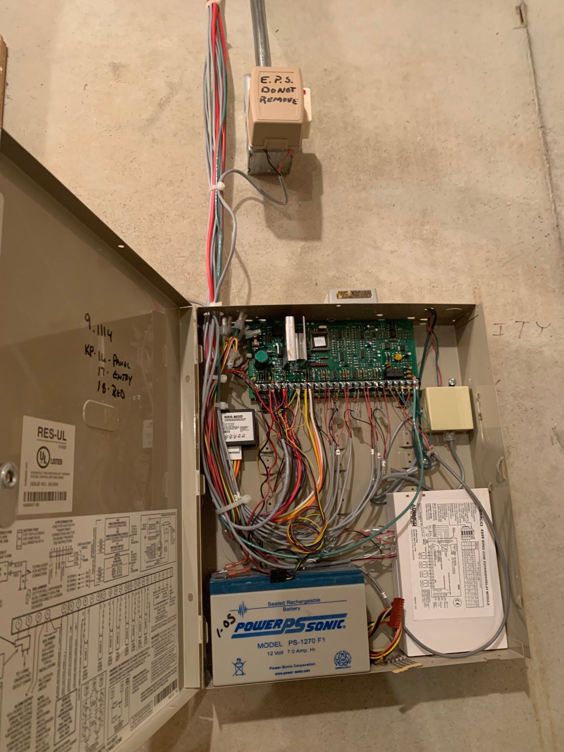 Fire alarm system, no codes, no working keypad - DoItYourself.com Community Forums