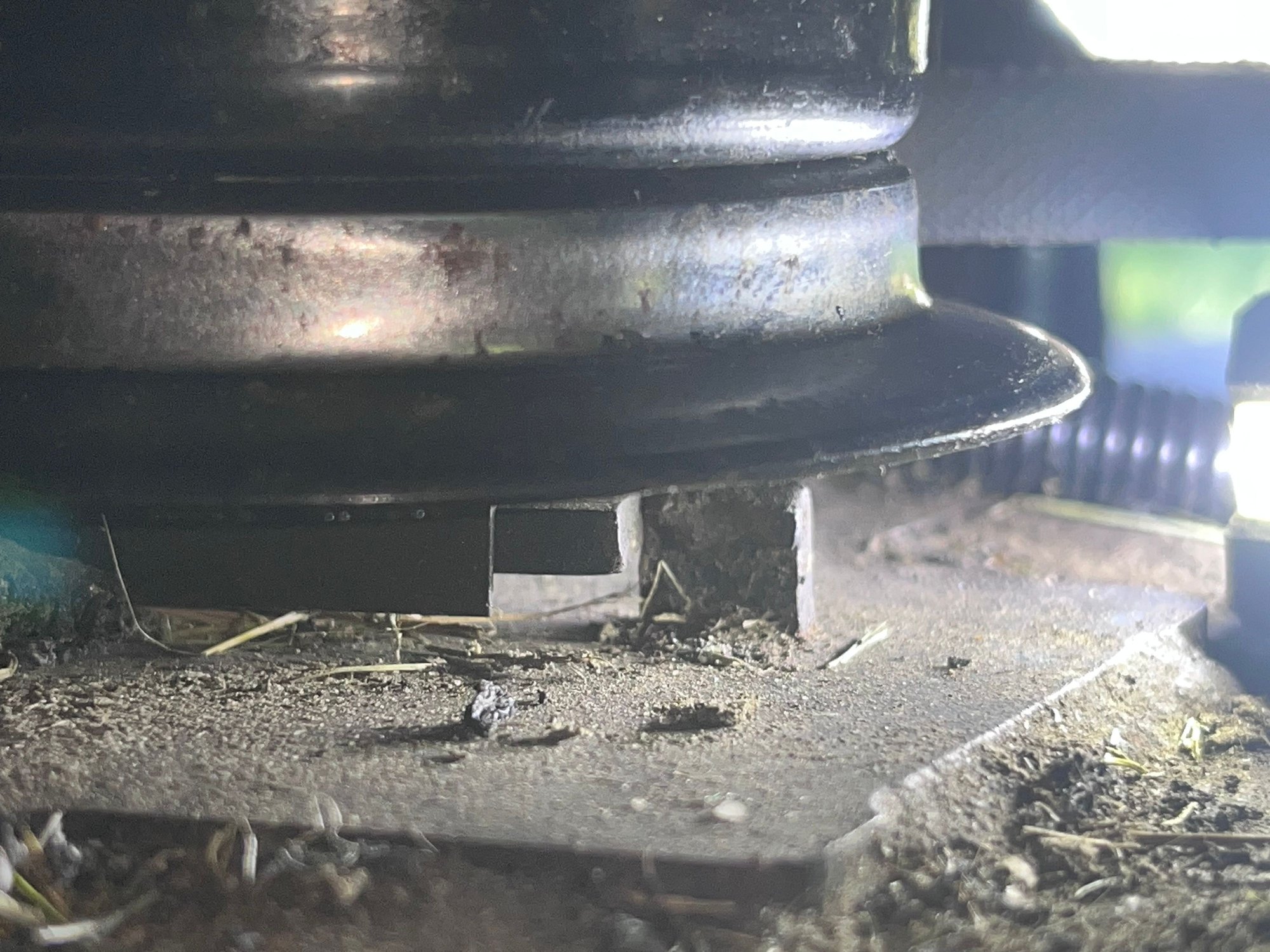 Mower belt shredded - craftsman 42” rider - DoItYourself.com Community ...