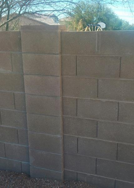 Building gate on a block fence - DoItYourself.com Community Forums