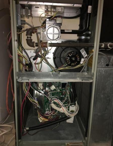 Trane XV95 furnace not blowing hot air - DoItYourself.com Community Forums