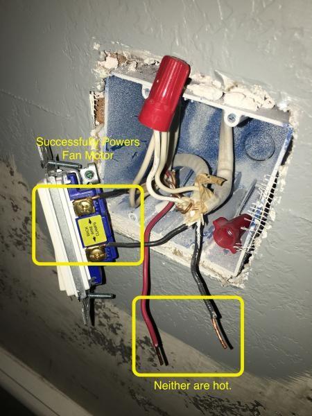 Dual Switch Ceiling Fan wiring confusion - DoItYourself.com Community Forums