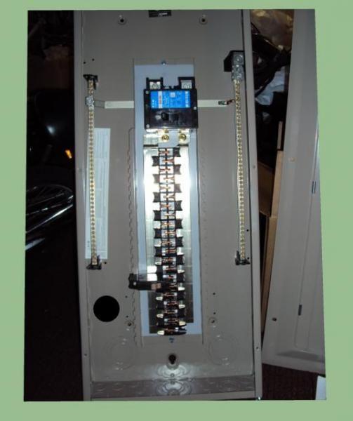 Drilling a new hole in a service panel - DoItYourself.com Community Forums