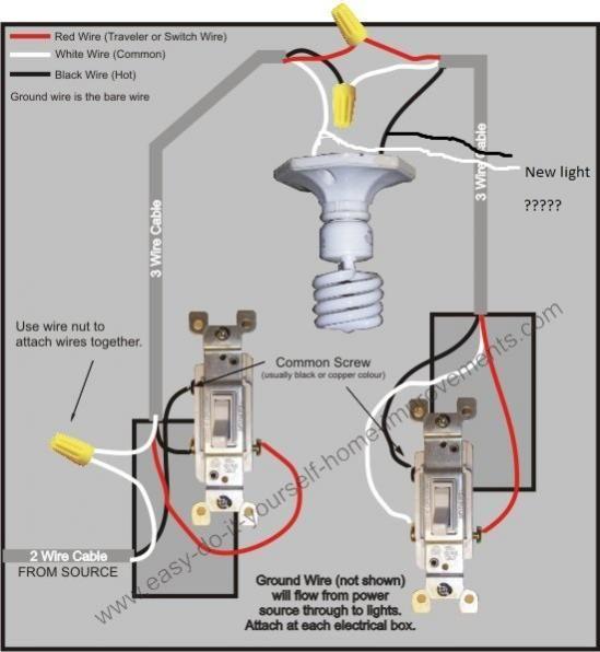 3 way switch question and adding light/switch - DoItYourself.com Community Forums