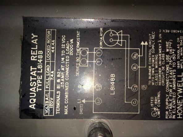 dpagini - Honeywell Aquastat L8148b Relay Fixable(powerpile ...