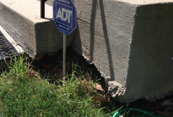 Filling hole under concrete stoop - DoItYourself.com Community Forums