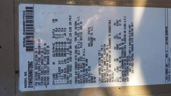 2 problems with York gas pack- help needed - DoItYourself.com Community ...