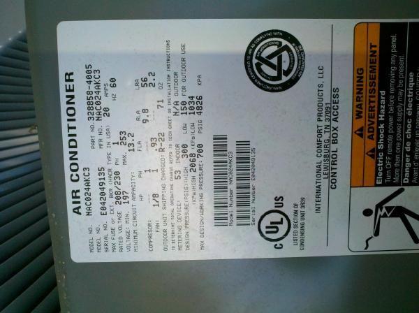 A/C unit inop - DoItYourself.com Community Forums