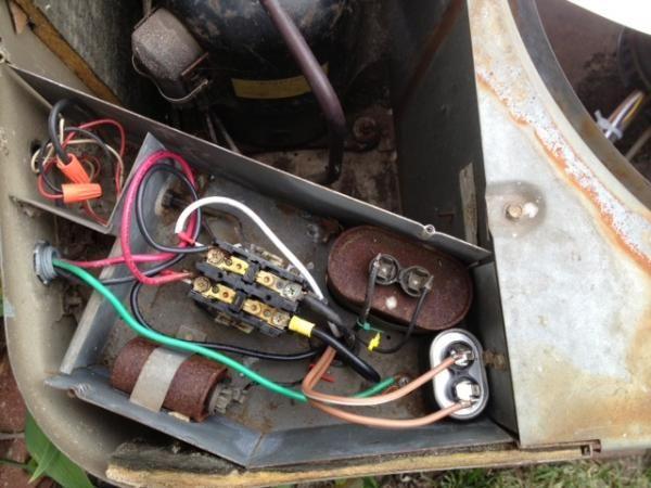 Outdoor ac unit motor install - where did I go wrong?!? Wiring ...