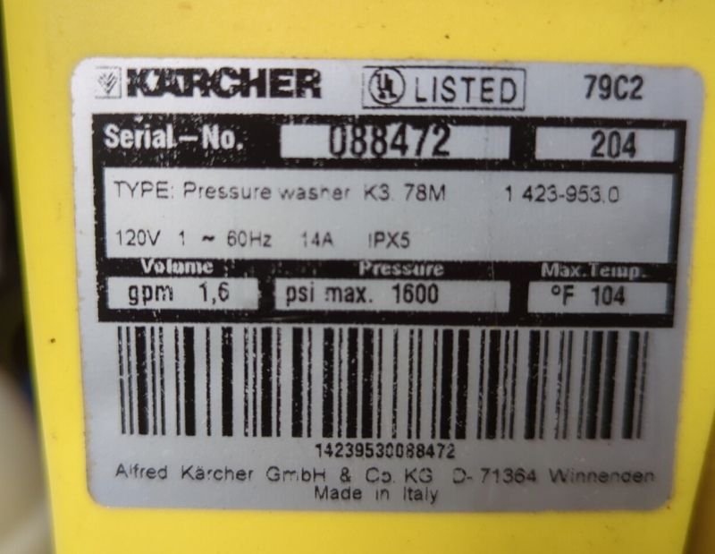 Karcher pressure washer stops running - DoItYourself.com Community Forums