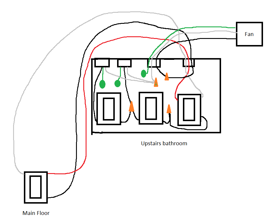 Replacing bathroom fan 3 way switch with a timer - DoItYourself.com Community Forums