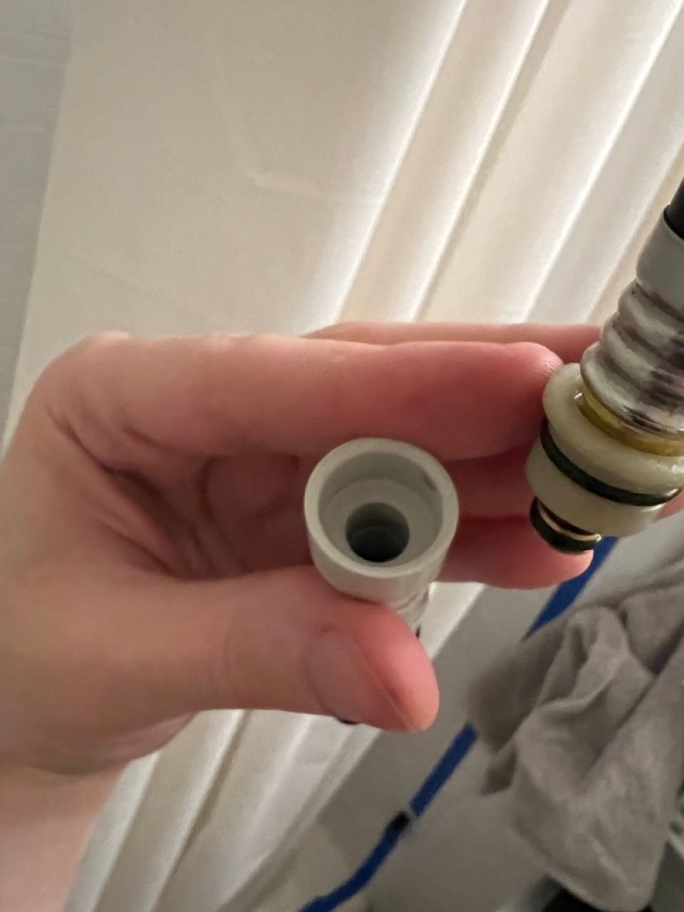 Quick connect collet came apart, stuck on male end - DoItYourself.com ...