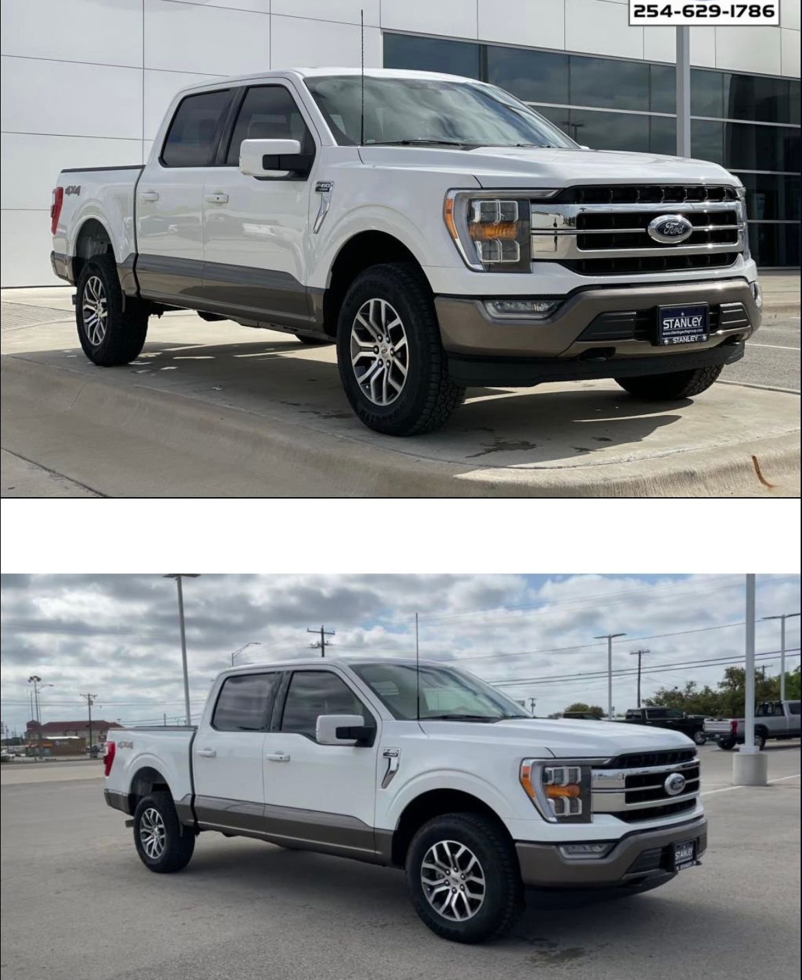Anyone have two-tone with their 2021 Lariat F150 sport package? - Page ...
