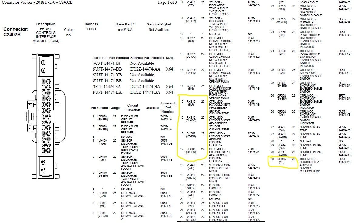 Non factory heated seats using factory buttons? - Ford F150 Forum ...
