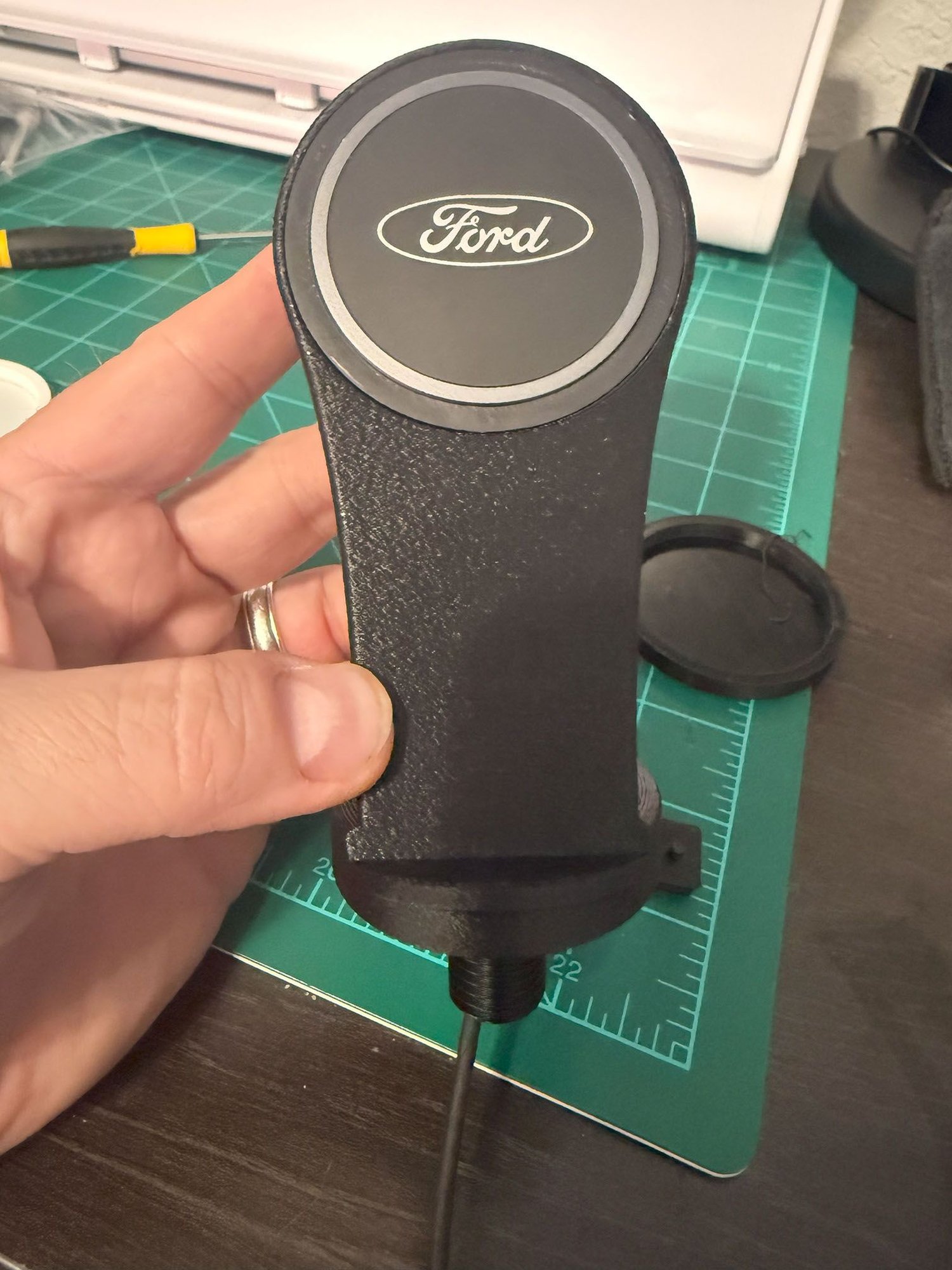 Magsafe Charger with USB Hub and hidden garage door opener - Ford F150 ...