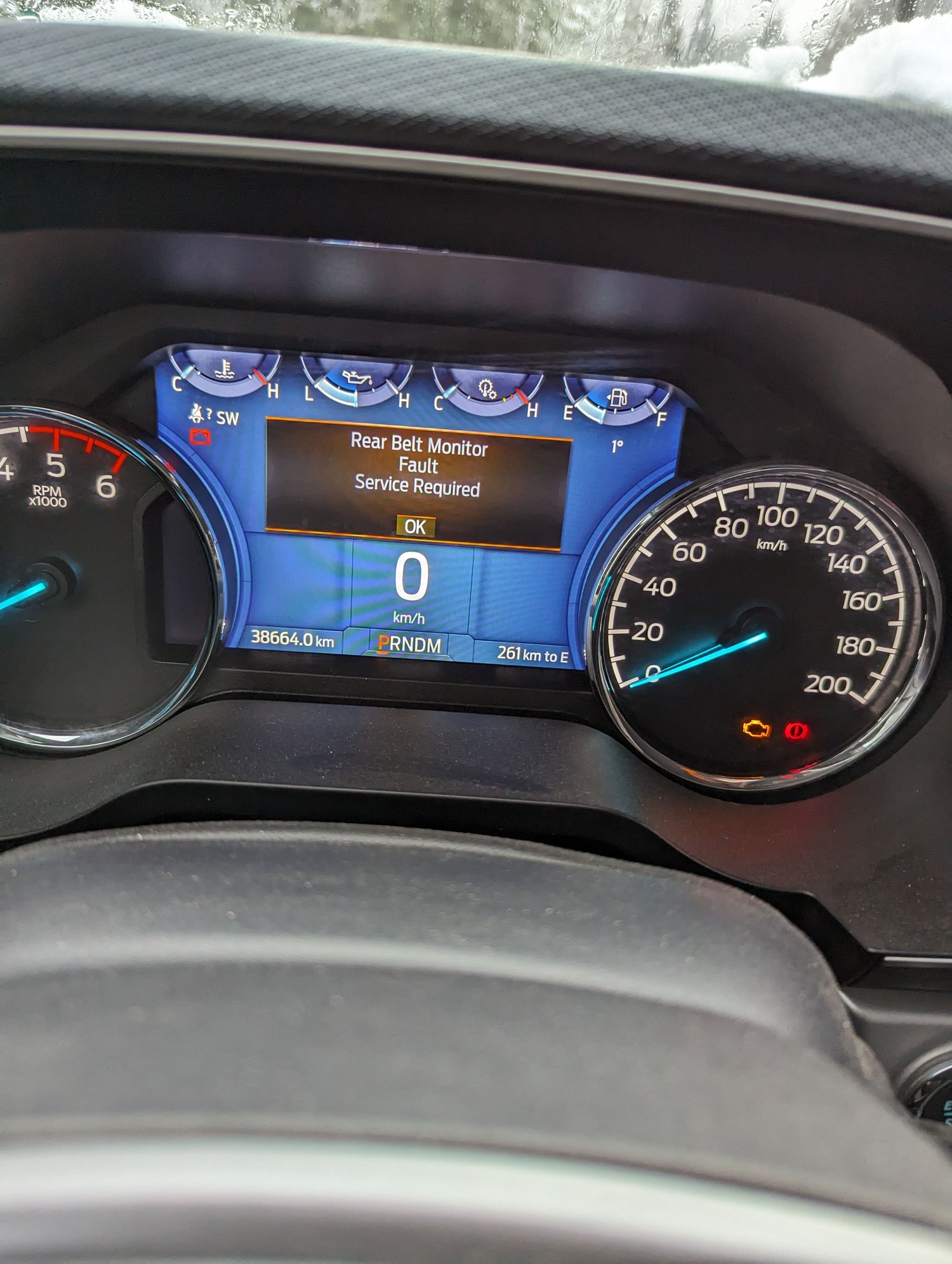 Help! Rear Belt Monitor Fault dash warning - Ford F150 Forum ...