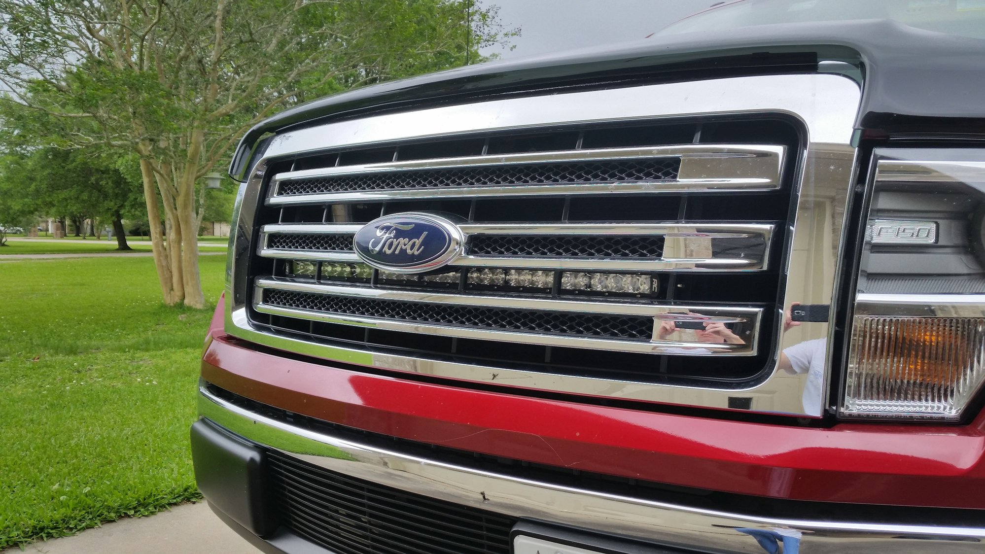 LED Light Bar for 2014 Platinum grill - Ford F150 Forum - Community of ...