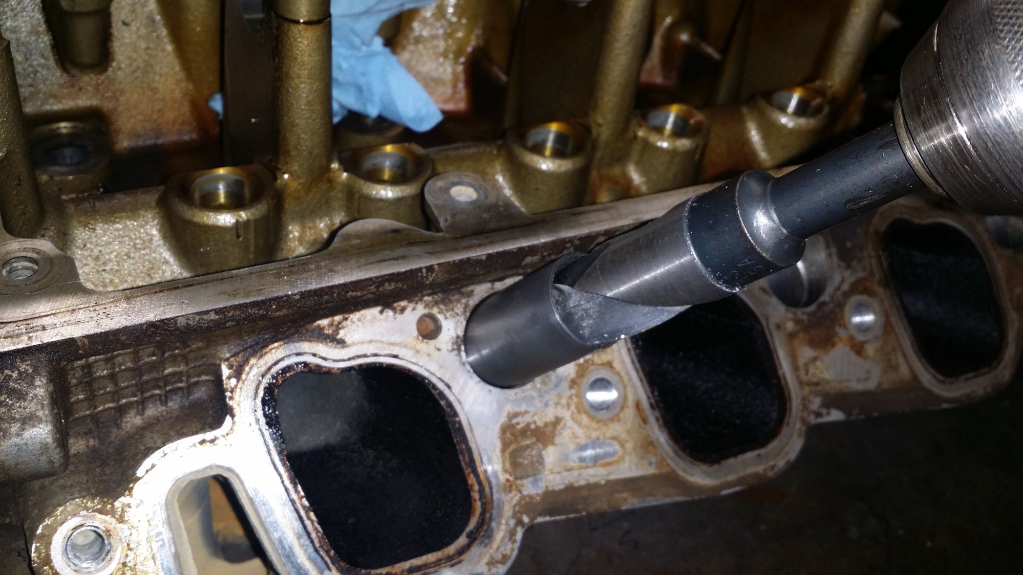 In frame rebuild. Cal Van spark plug inserts. How to break in? - Ford ...