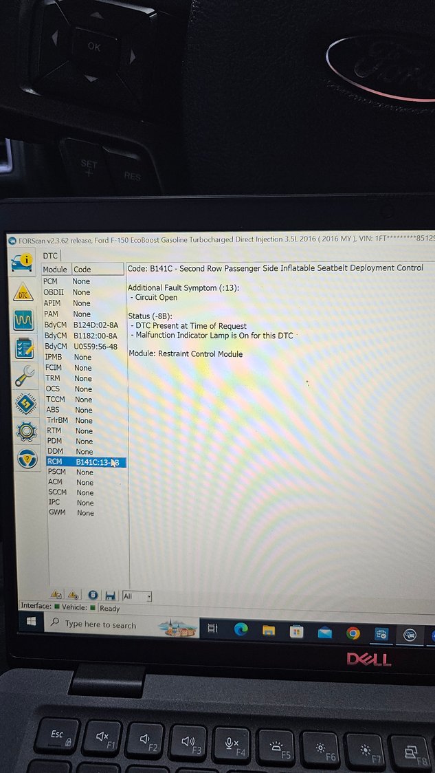 2016 f150 U0559 code invalid data recieved from RTM - Ford F150 Forum ...