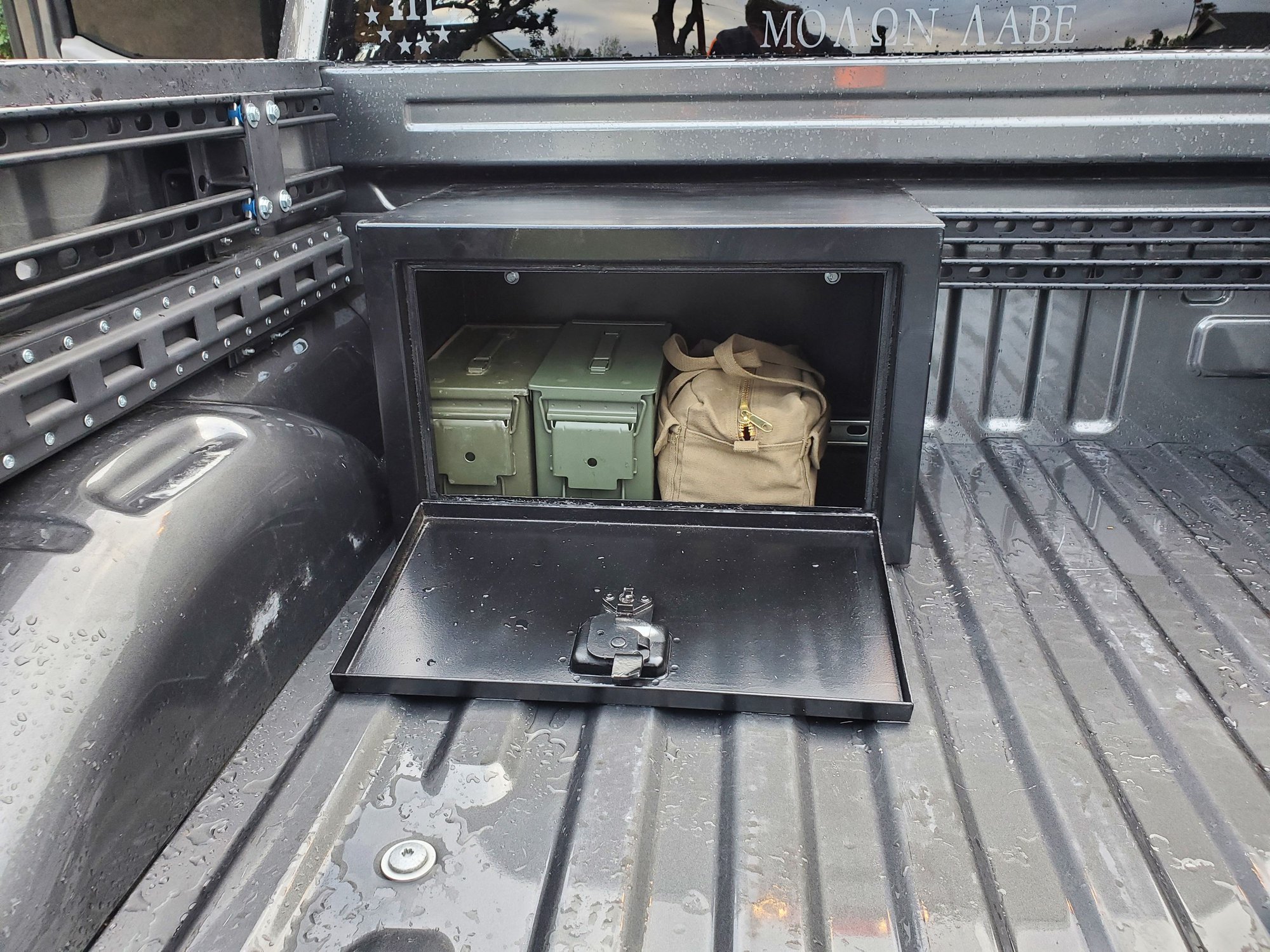 Adding Unistrut Rails and E-Track...Trashing Box Link System - Page 2 ...