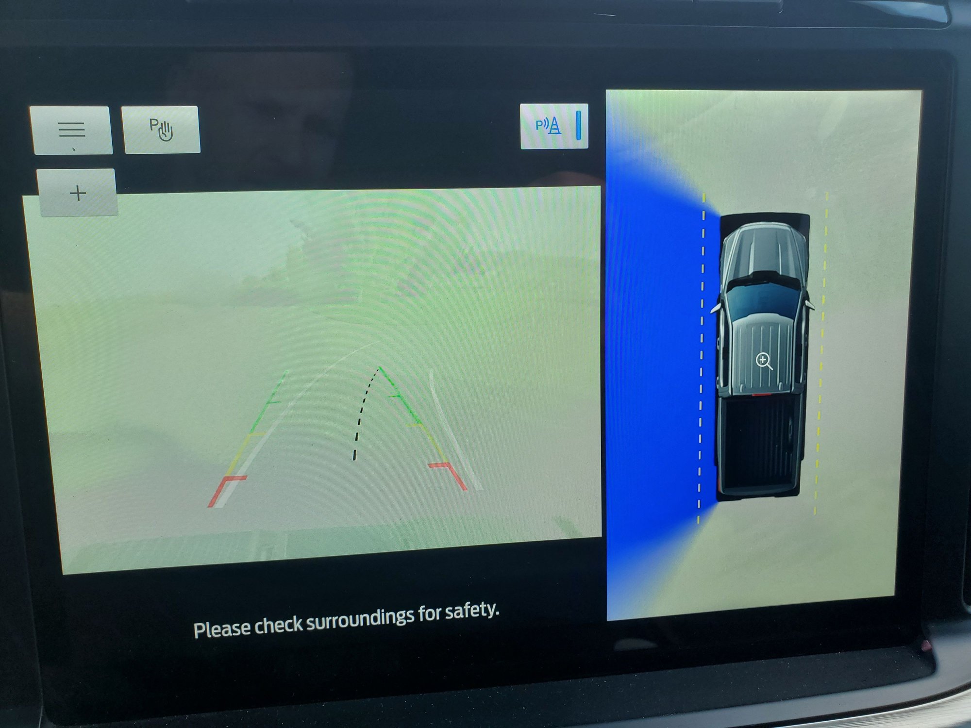 Reverse camera issues - blue and fuzzy? See Pic. - Ford F150 Forum ...