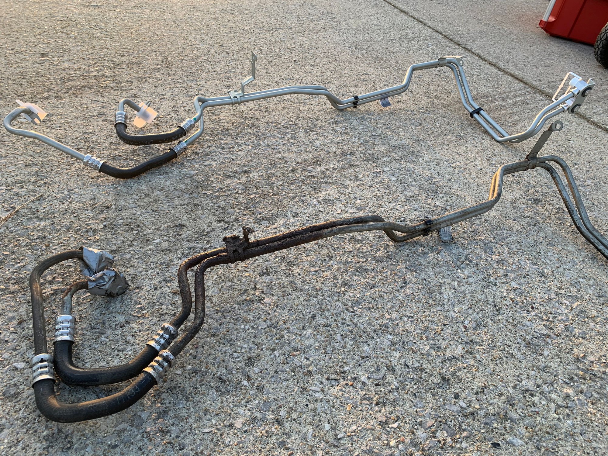 2015 F150 5.0 Transmission Cooler line leak - Ford F150 Forum ...
