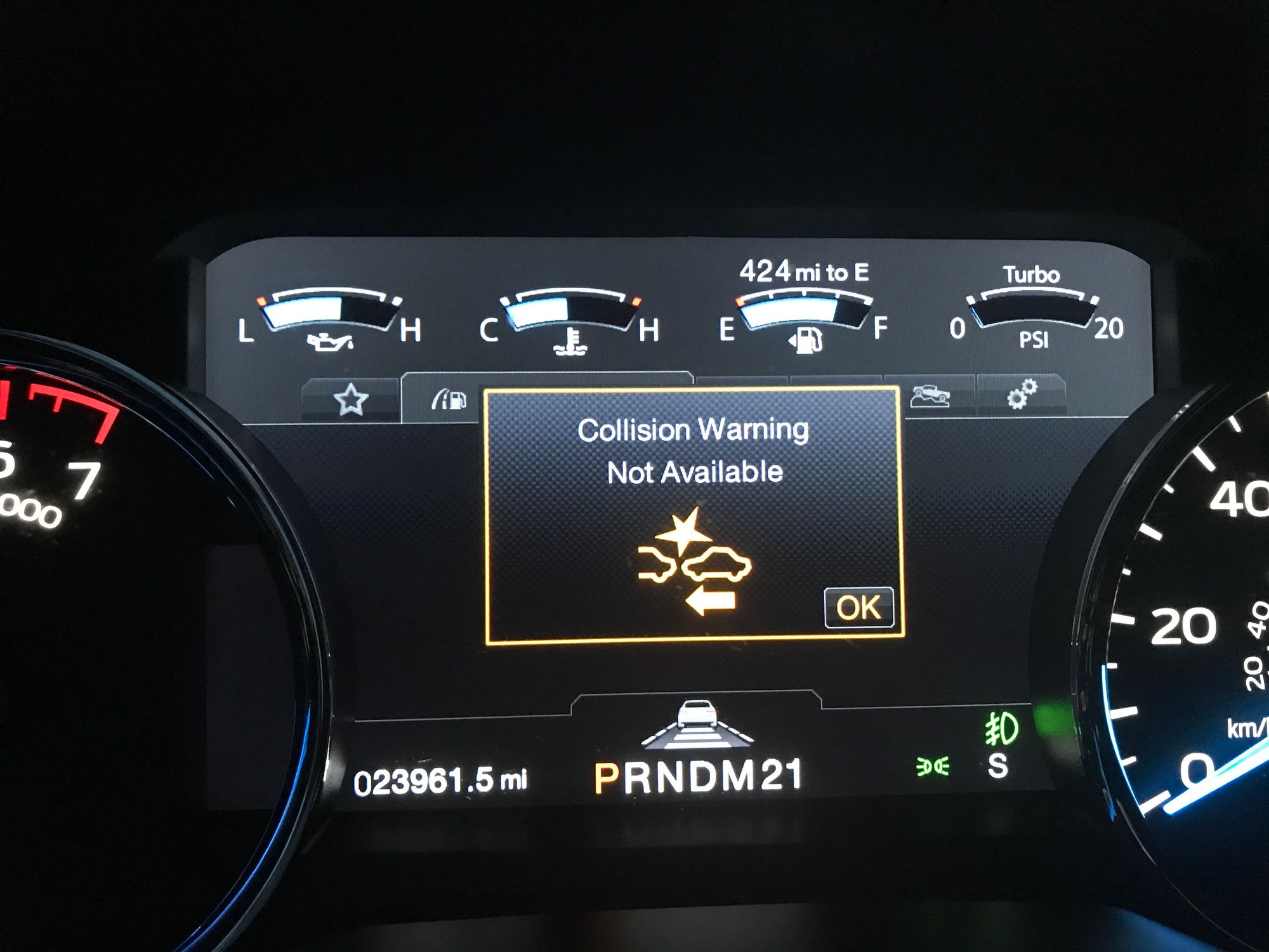 Collision warning not available - Ford F150 Forum - Community of Ford ...