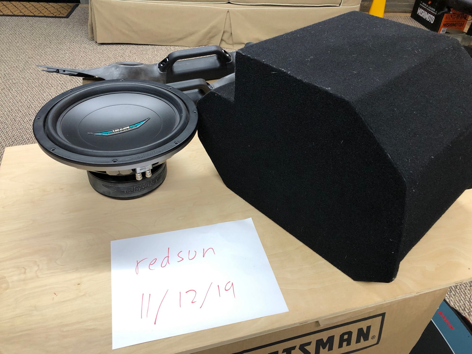 Audio Parts JL, Pac amp, Image Dynamics, subwoofer box etc - Ford F150 ...