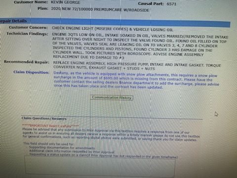 2020 F150 2nd 5.0 Engine Blown Now Ford Denied Claim - Ford F150 Forum ...