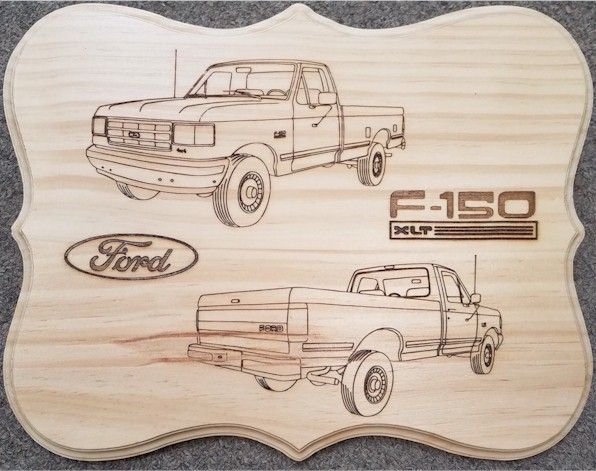 F-150 wooden plaque I made - Ford F150 Forum - Community of Ford Truck Fans