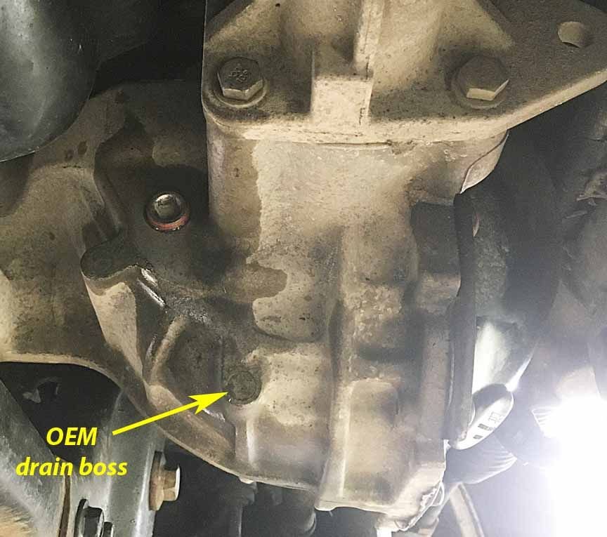 Weld a drain bung on front diff cover without removal - Page 3 - Ford ...