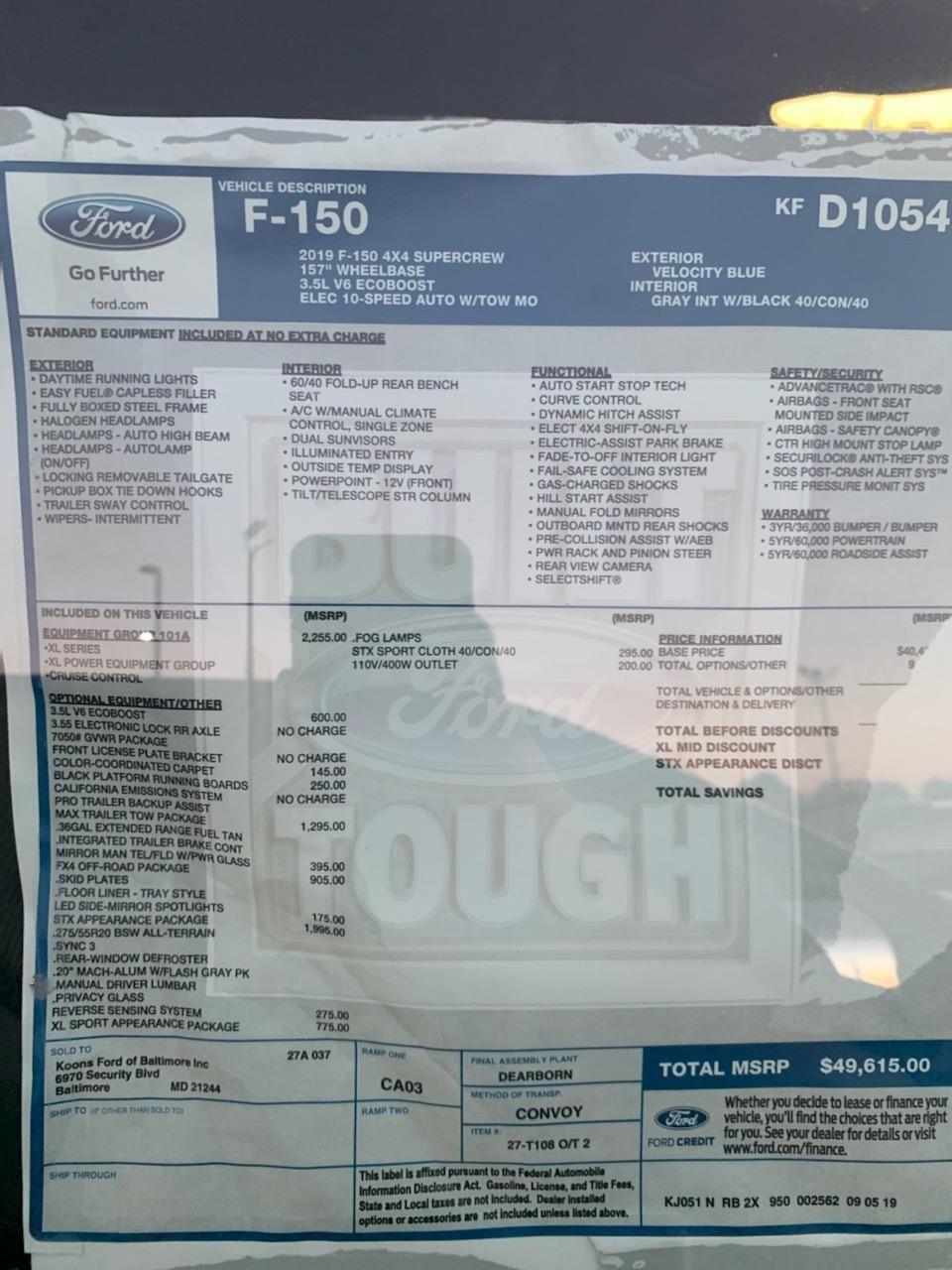 Just tell us your under invoice price paid. - Page 960 - Ford F150 ...