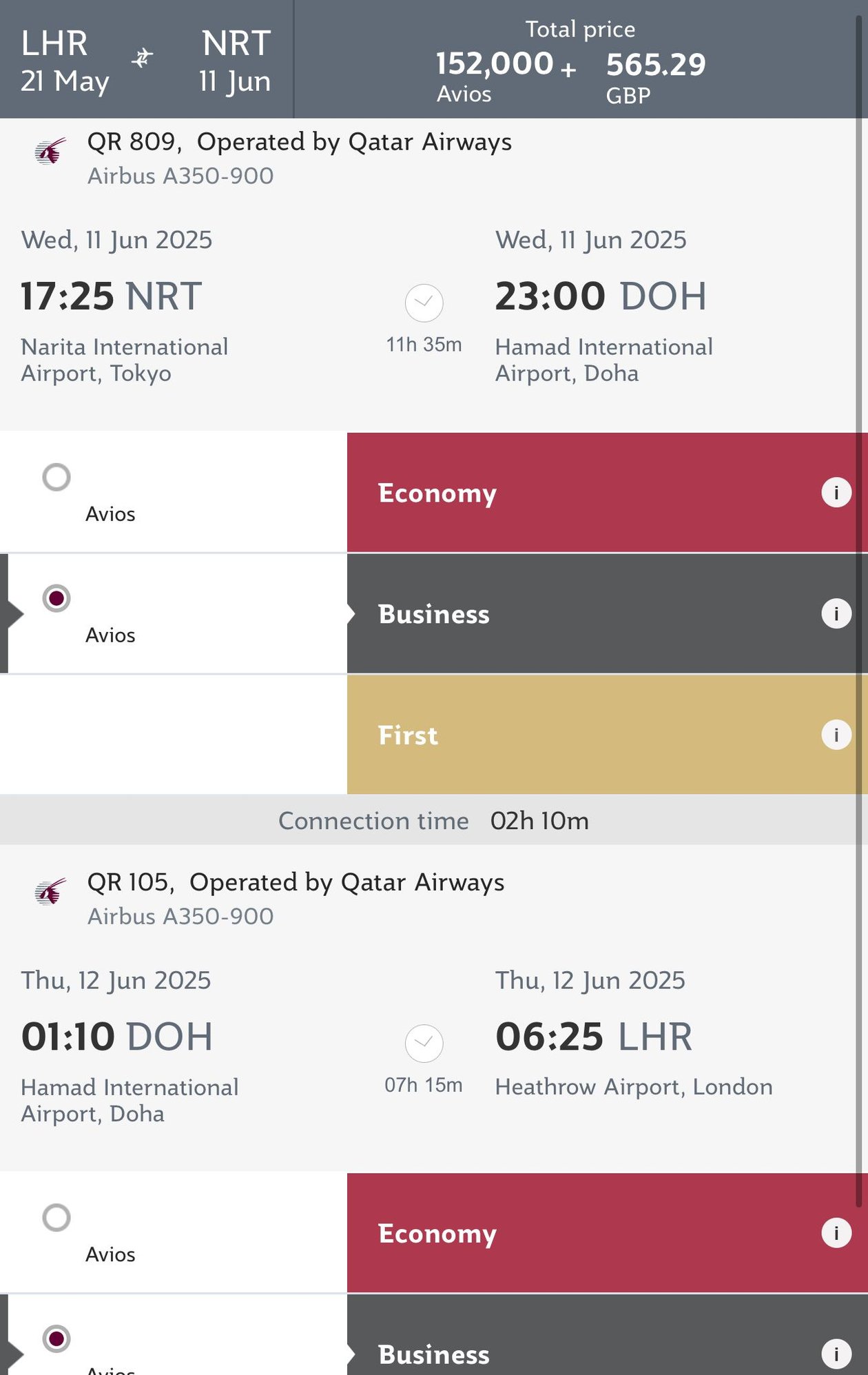 Help in searching for award availability London - Tokyo - FlyerTalk Forums