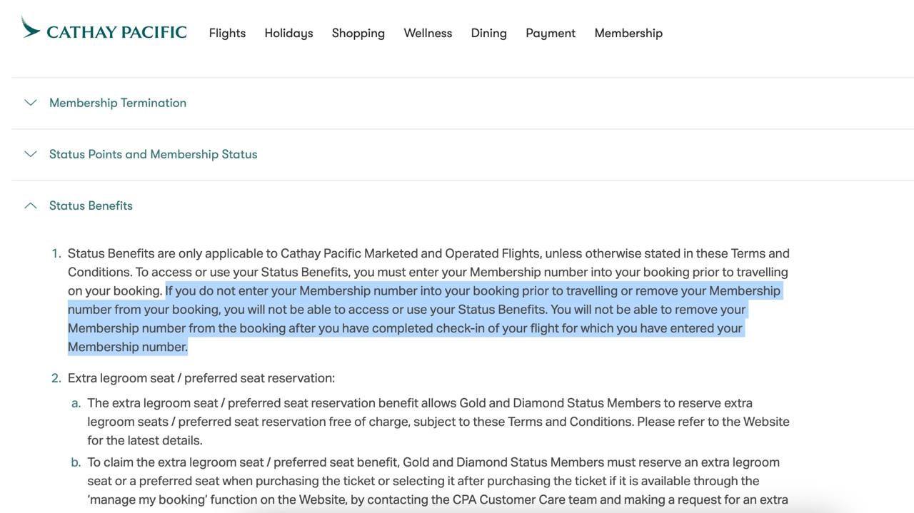 New Cathay Membership Programme - Page 17 - FlyerTalk Forums
