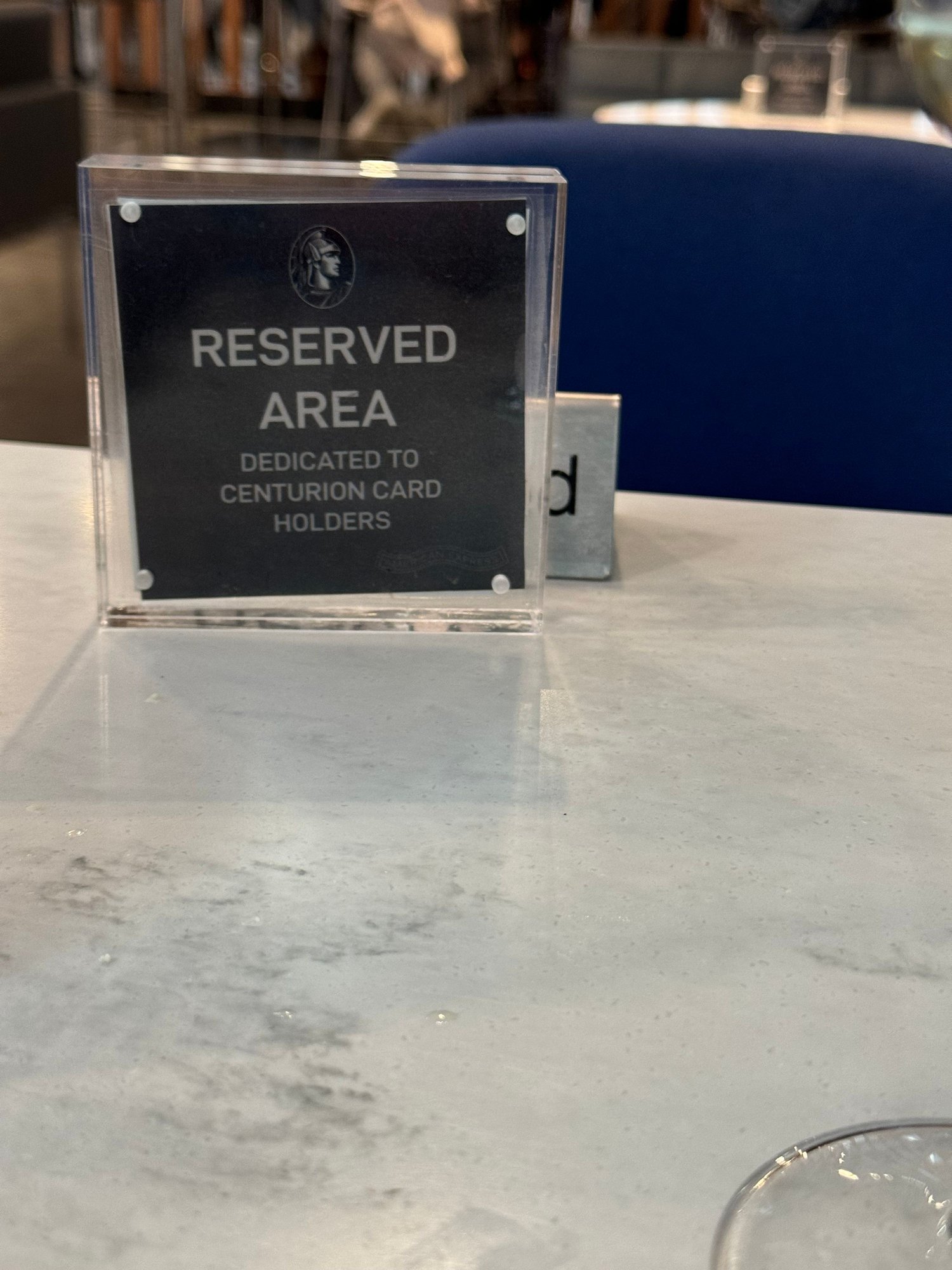 Centurion members - do you cut to the front of the lounge line? - Page ...