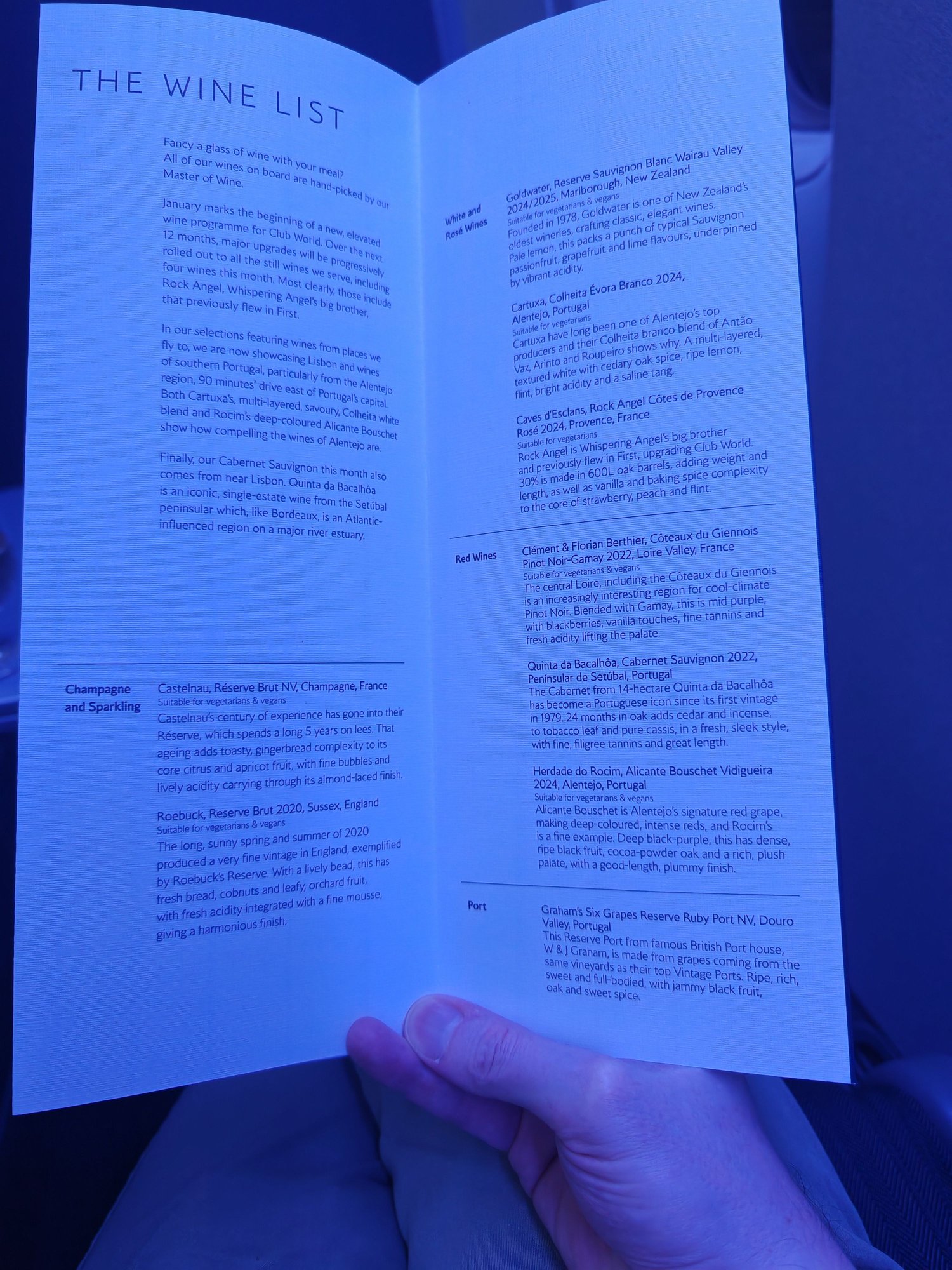 Long haul in-flight catering 2026 | Club World - Page 4 - FlyerTalk Forums