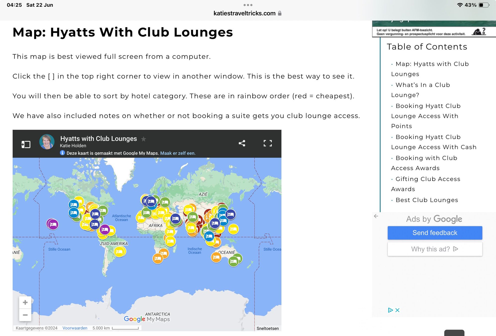 Hyatt Locations that offer Club Lounge Access? - Page 2 - FlyerTalk Forums