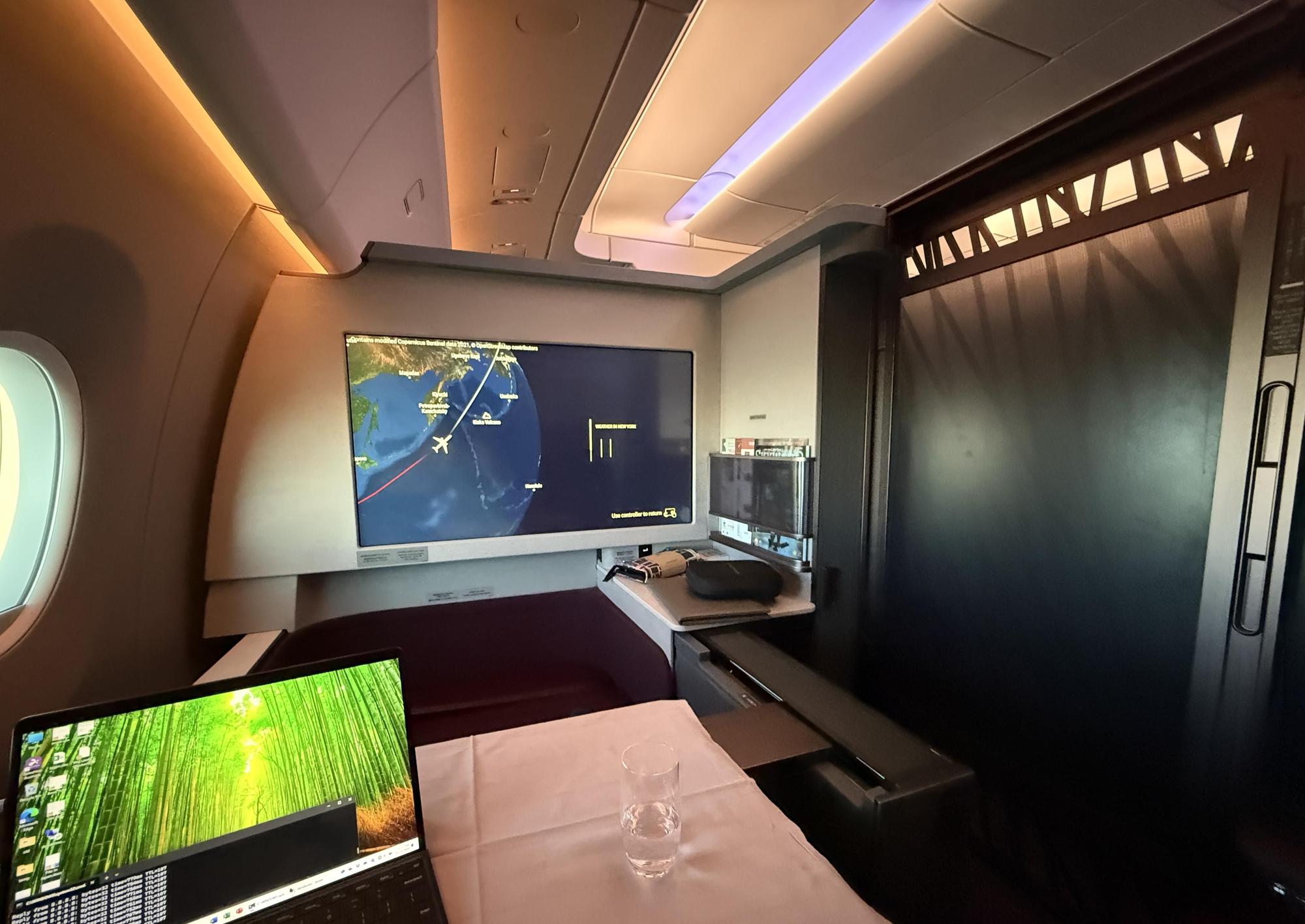 to JFK and back in JAL's new a351 First - FlyerTalk Forums