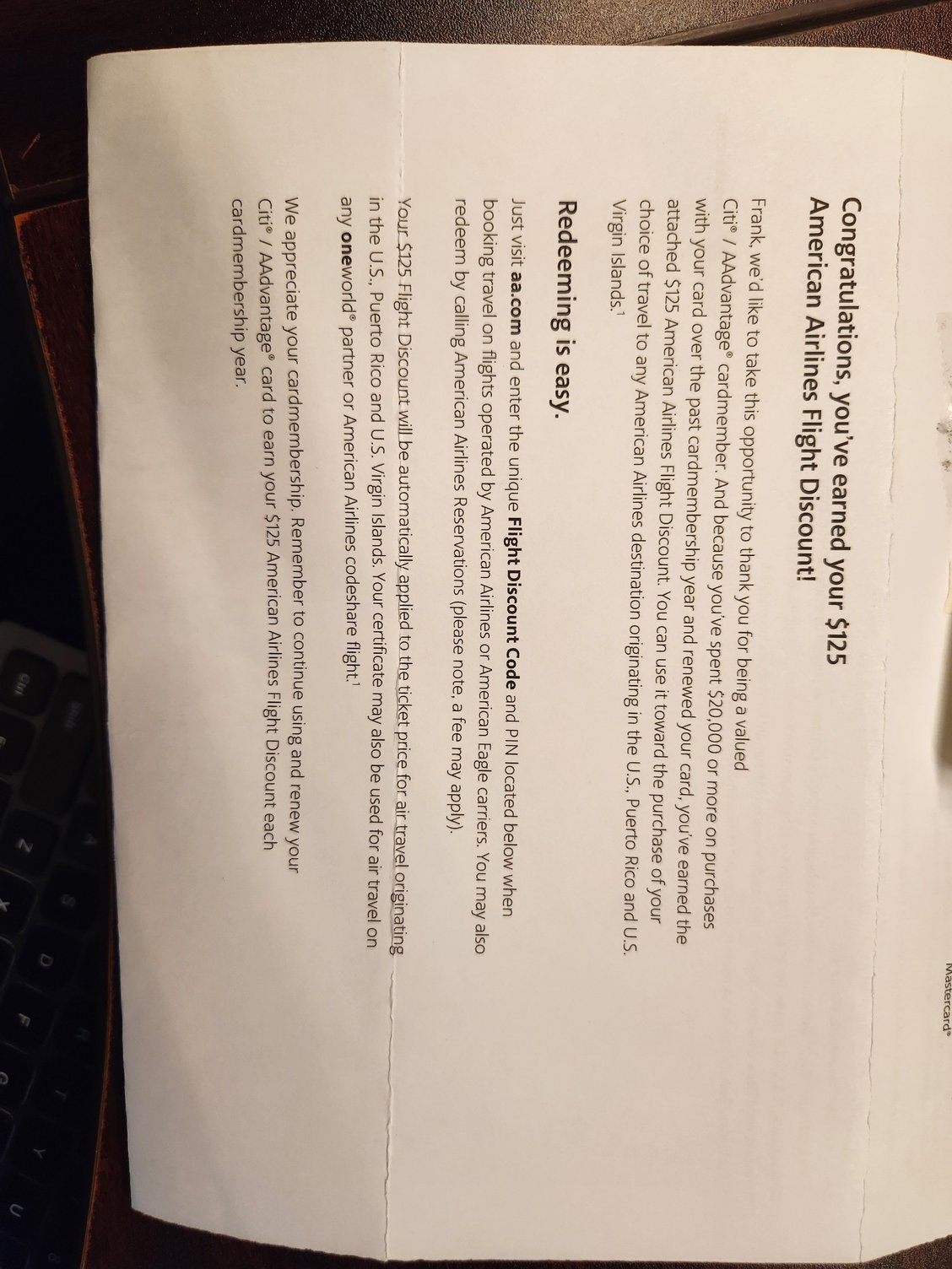 Citi AA Cards - Page 41 - FlyerTalk Forums