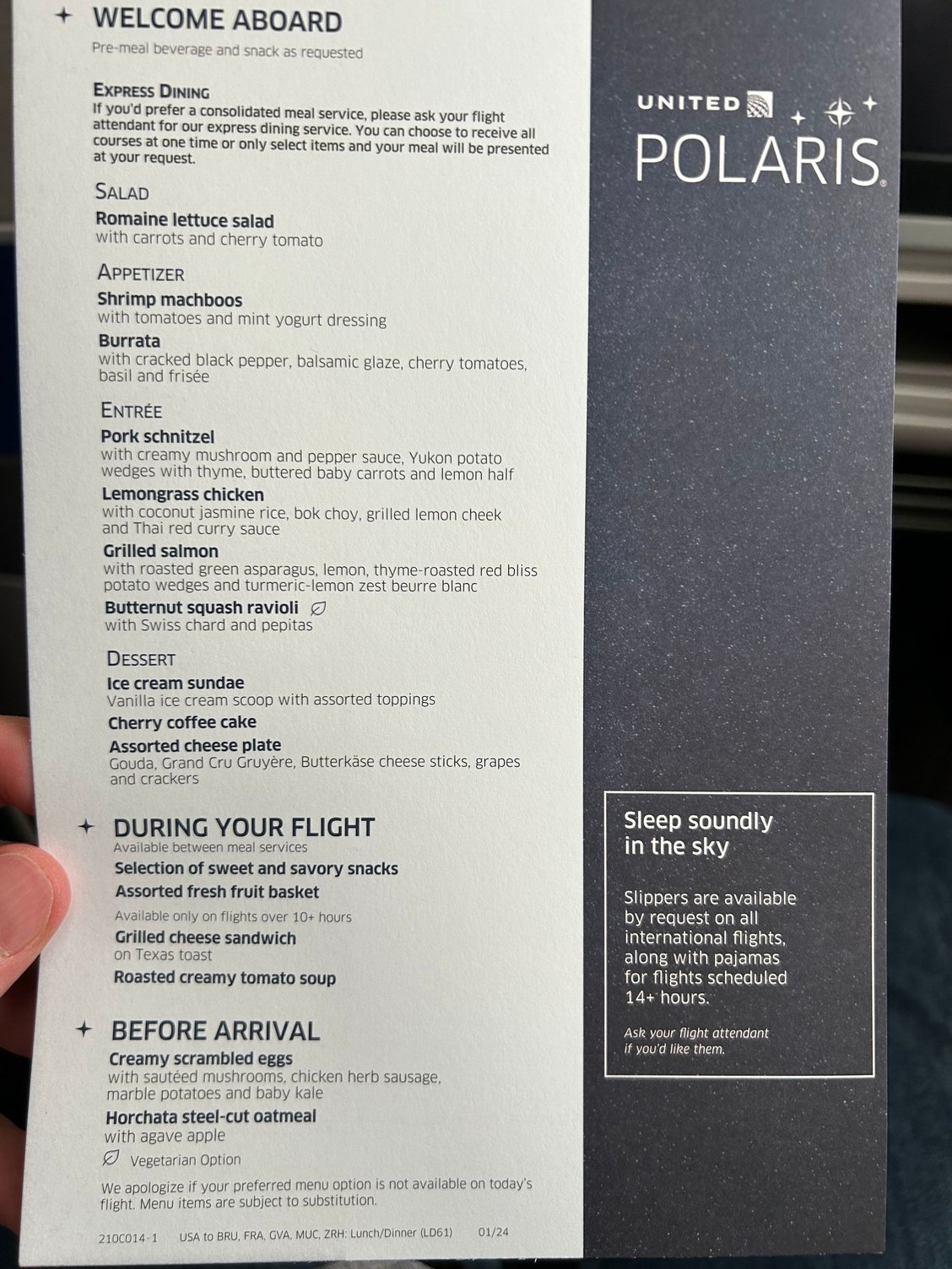 2024 Let's Eat - Polaris Business - Page 10 - FlyerTalk Forums
