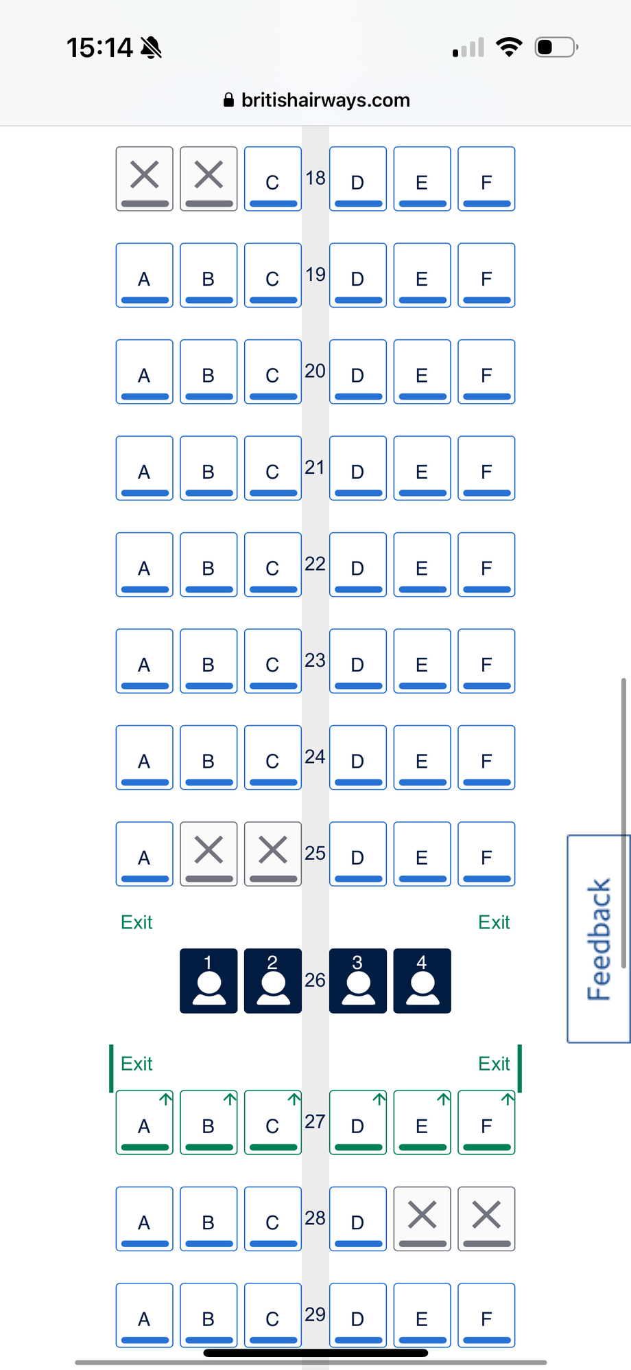 FlyerTalk Forums - Seating guide: BA Airbus A321 | A321neo A21N