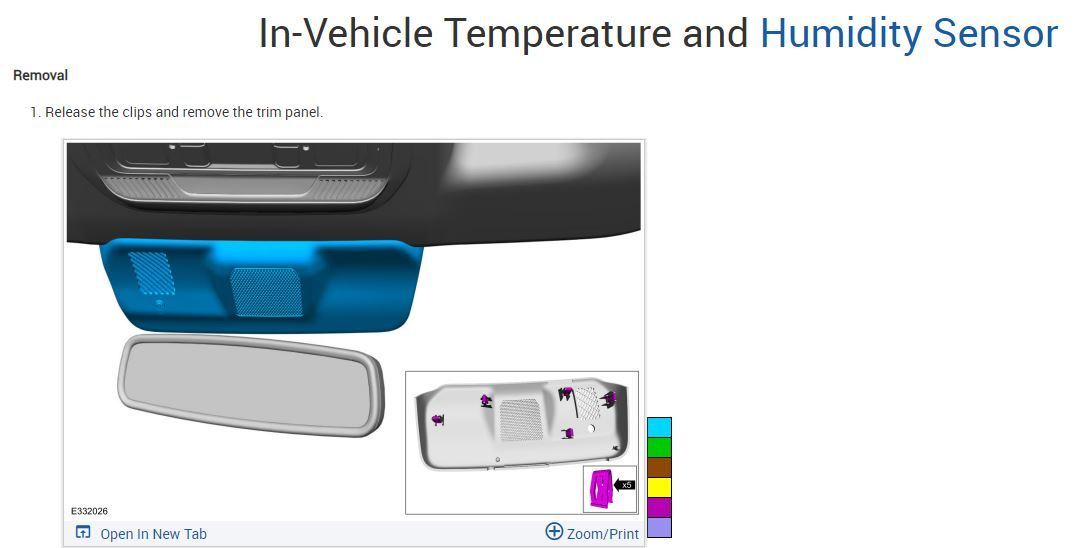 Location of interior temp sensor? - Ford Truck Enthusiasts Forums