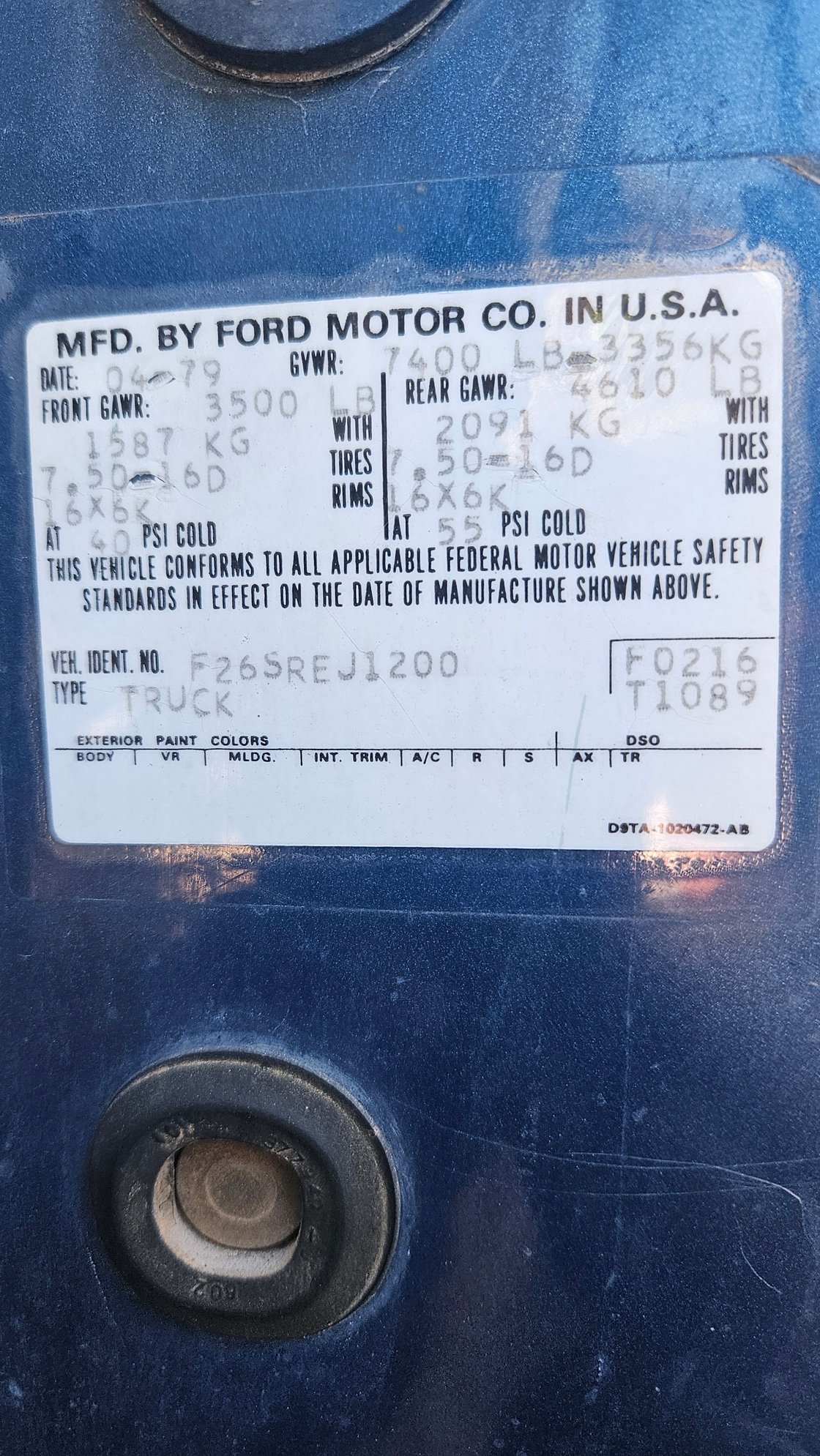 help with vin decode - Ford Truck Enthusiasts Forums