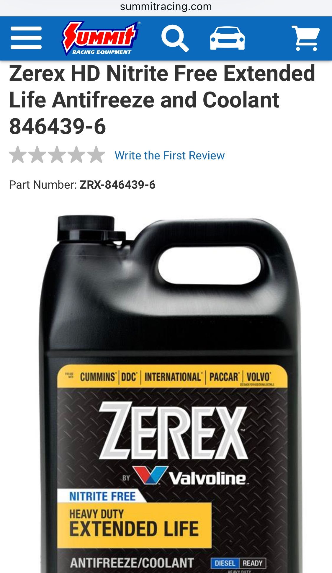 Zerex Coolant - Ford Truck Enthusiasts Forums