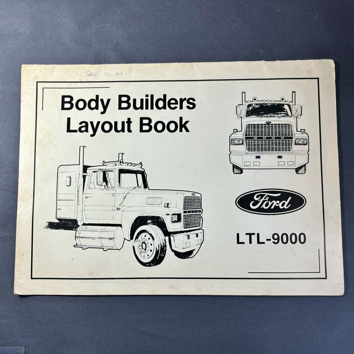 Body Builders Layout Book for L-series trucks 80’s or early 90’s - Ford ...