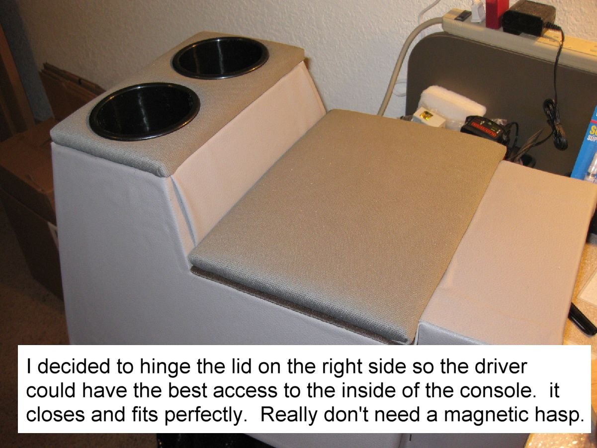 Homemade Console - Ford Truck Enthusiasts Forums