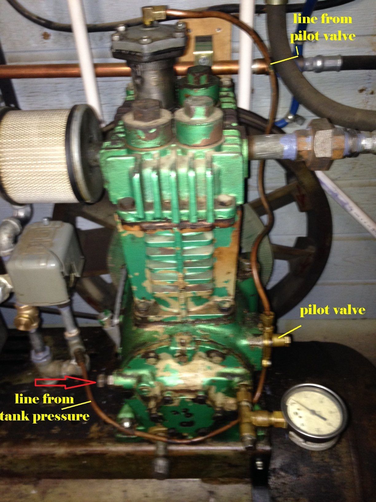 quincy 310 compressor unloader problem - Ford Truck Enthusiasts Forums