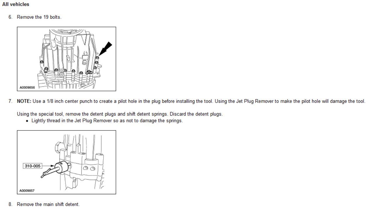 Zf6 shift detent? - Ford Truck Enthusiasts Forums